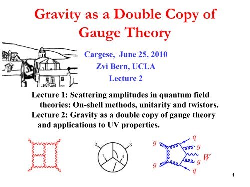 Gravity as a Double Copy of Gauge Theory