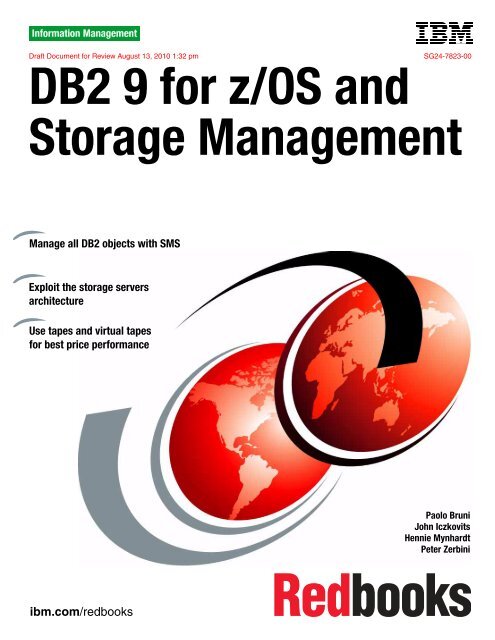 DB2 9 for z/OS and Storage Management - IBM Redbooks