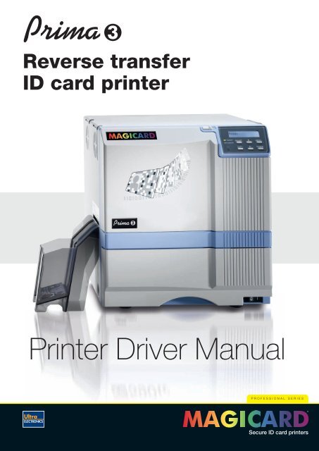 Printer Driver Manual - Ultra Electronics