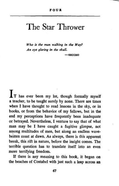 The Star Thrower - Bron Taylor