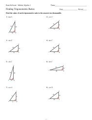9 Trigonometric Ratios Kuta Software