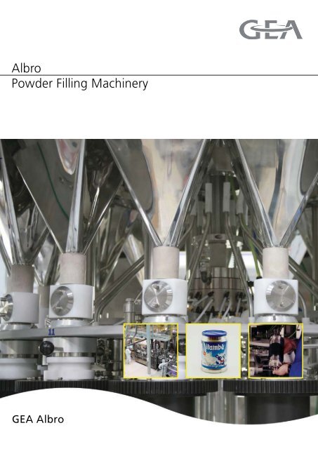 Albro Powder Filling Machinery - GEA Avapac
