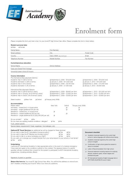 Academy - EF Education First