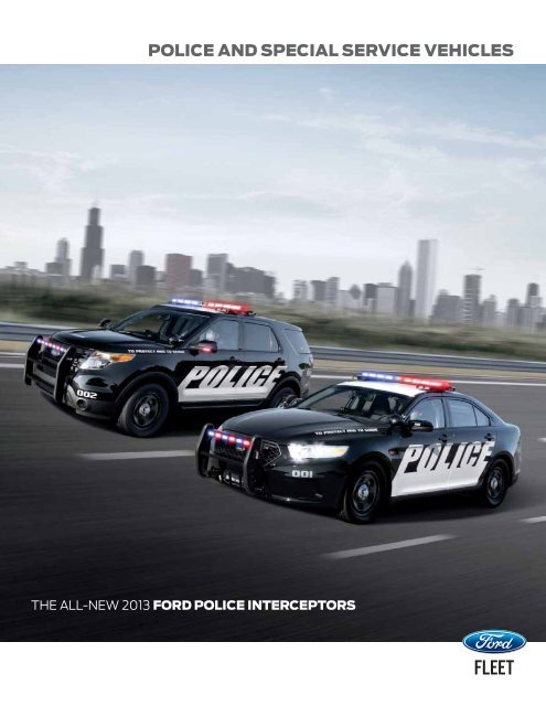 POLICE AND SPECIAL SERVICE VEHICLES - Ford
