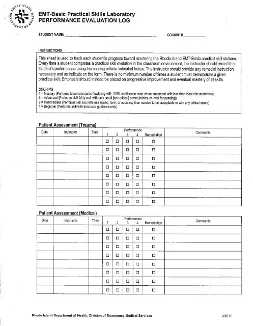 EMT Basic Skills Performance Evaluation Log.pdf