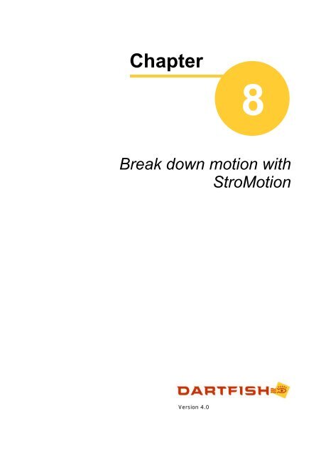 Break down motion with StroMotion - Dartfish