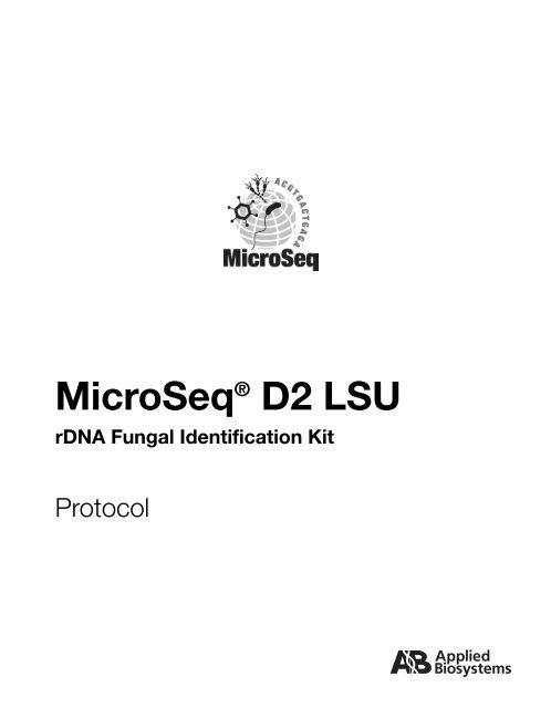 MicroSeq® D2 LSU - Applied Biosystems