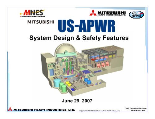 5. US-APWR System Design & Safety Features