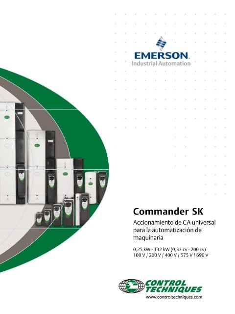 Commander sK - Control Techniques