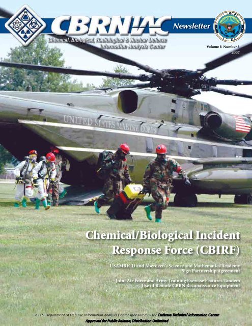 CBIRF - Chemical and Biological Information Analysis Center - U.S.