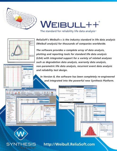 ReliaSoft's Weibull++ Software