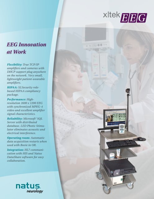 EEG Innovation at Work - Natus Medical Incorporated