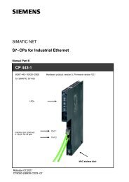 SIEMENS S7/1200 (Ethernet)