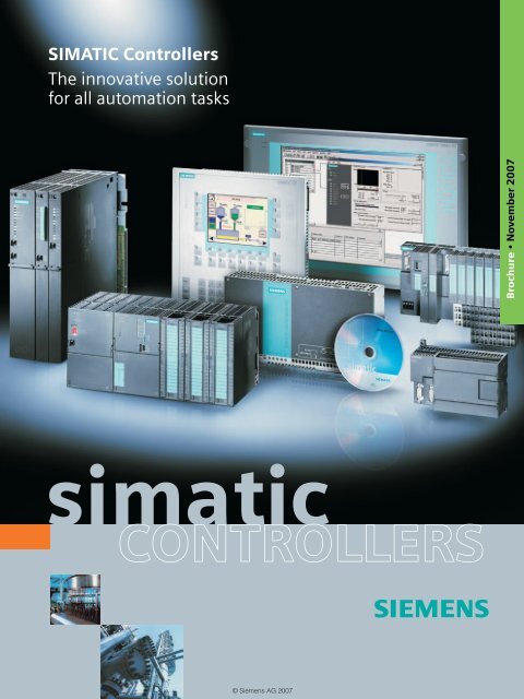 SIMATIC Controller - The innovative solution for all automation tasks