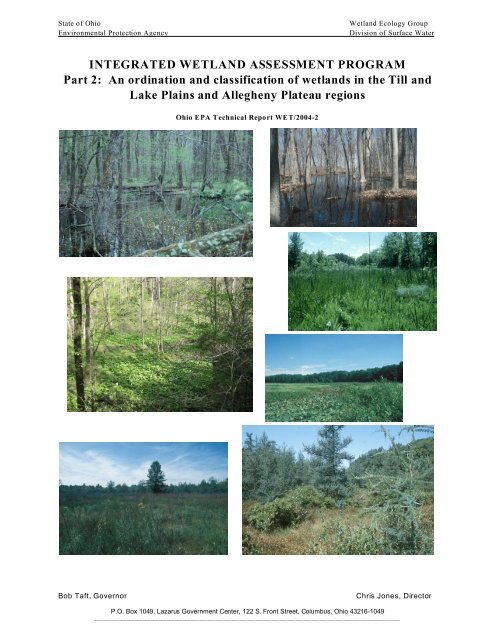 INTEGRATED WETLAND ASSESSMENT PROGRAM Part 2: An ...