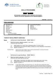 GRADE 3 C.D.T.A. BALLET EXAM