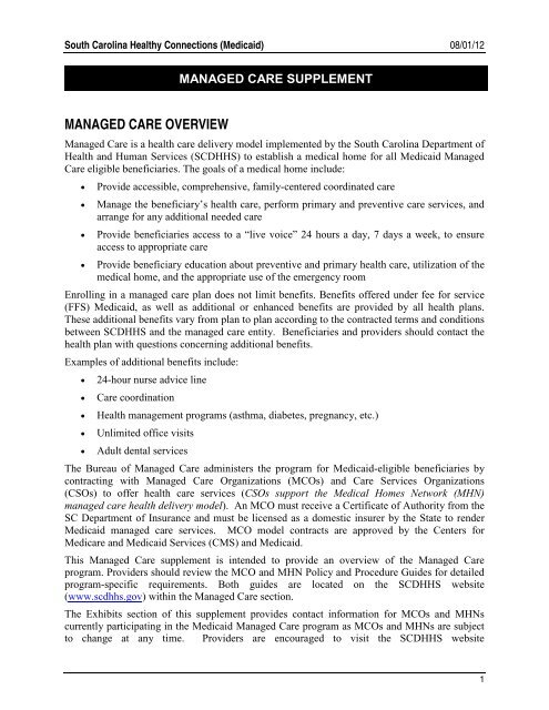 South Carolina Healthy Co