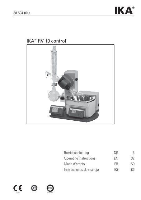 IKA®RV 10 control - IKA® Works ( Asia )