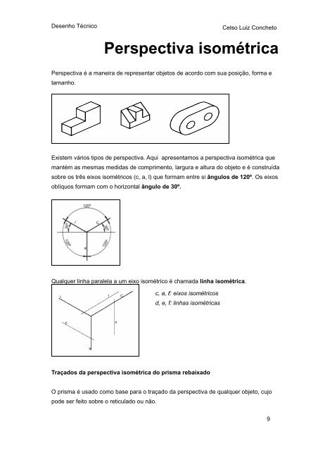 Formas Isometricas Com Dimensoes