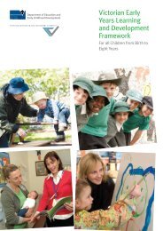 Belonging, Being and Becoming - Early Years Learning Framework