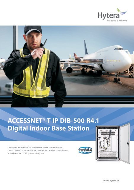 ACCESSNET®-T IP DIB‑500 R4.1 Digital Indoor Base Station - Hytera