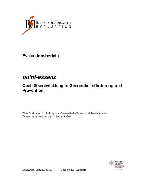 Evaluationsbericht quint-essenz (pdf)