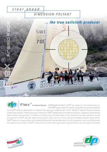 Flex Aramide - Sailcloth Technology by DIMENSION-POLYANT