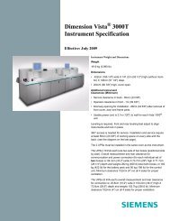 Dimension Vista LOCI Oncology Competitive Assay - Siemens ...