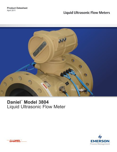 Daniel Ultrasonic Flow Meters Emerson Process Management, 45% OFF