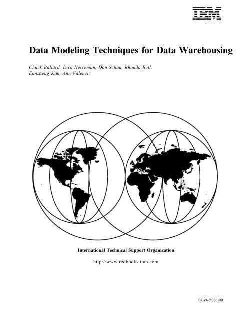 Data Modeling Techniques for Data Warehousing - IBM Redbooks