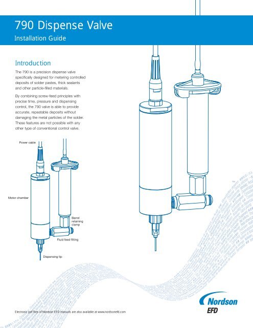 790 Dispense Valve - Nordson EFD