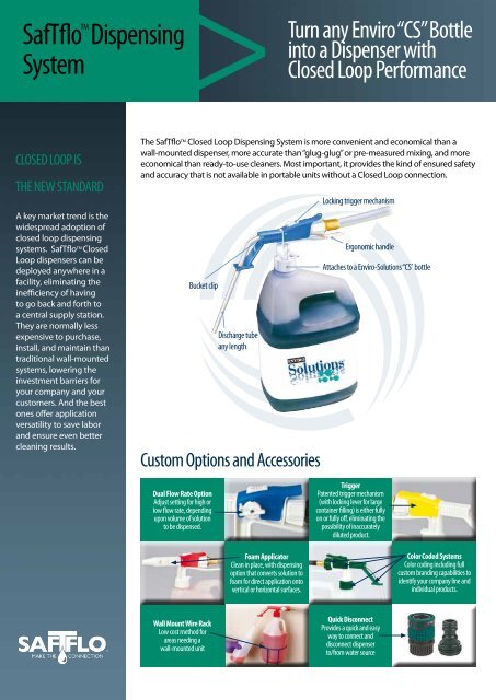 SafTflo Dispensing System