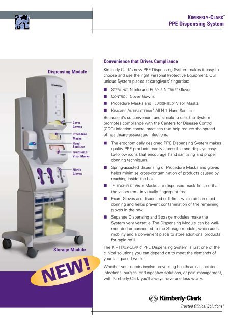 PPE Dispensing System.