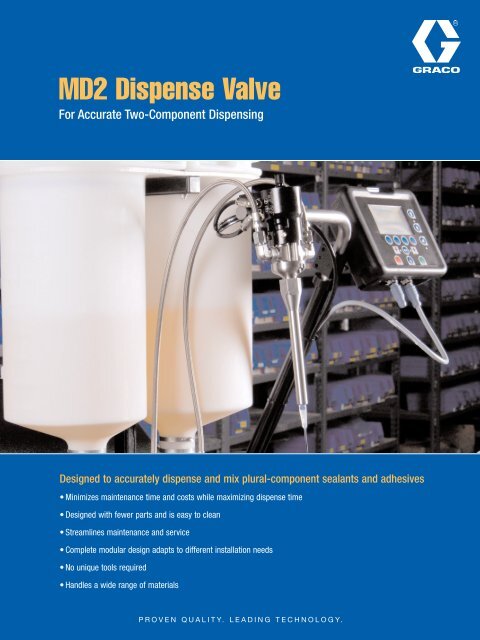 MD2 Dispense Valve - Graco Inc.