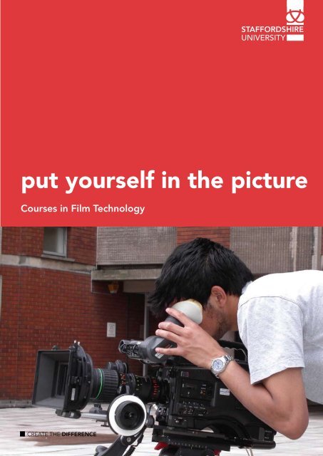 Courses In Film Technology - Staffordshire University