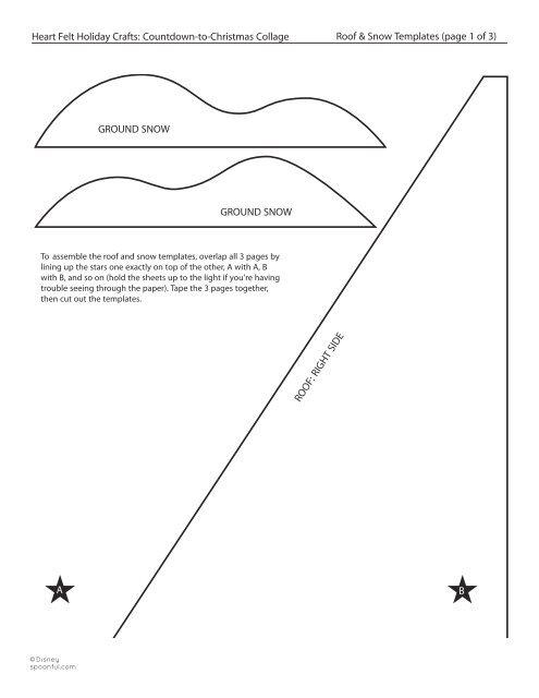 Roof & Snow Templates