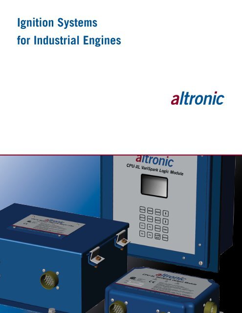Ignition Systems for Industrial Engines - Altronic Inc.