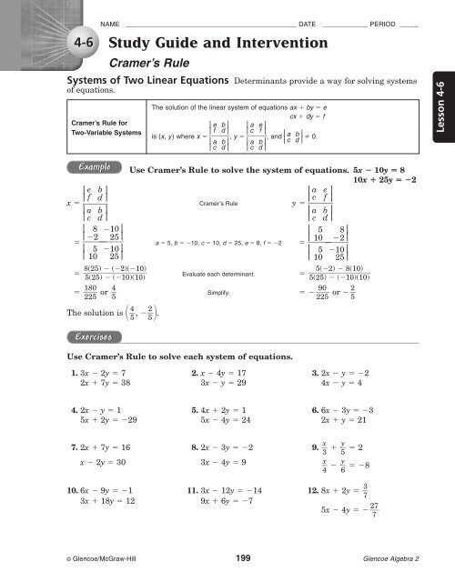 4-5 Determinants of 3 4-5 Determinants of 3