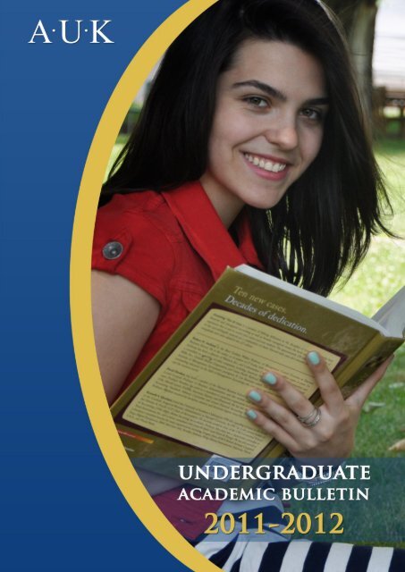 AUK 2011 - 2012 Academic Calendar - American University in Kosovo