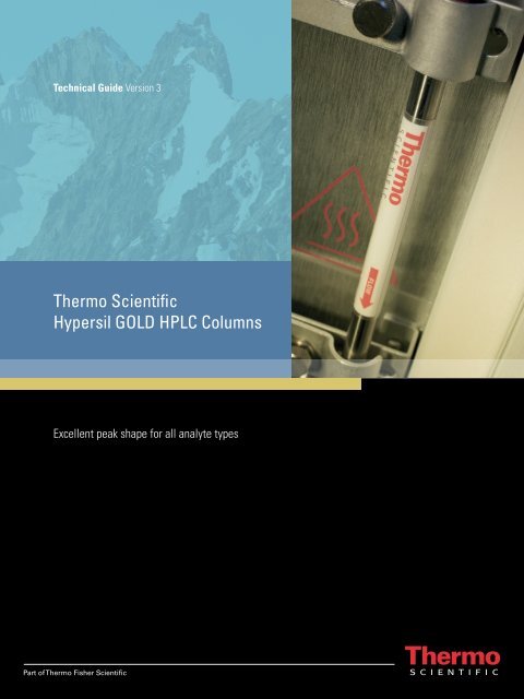 Thermo Scientific Hypersil GOLD HPLC Columns