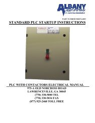 MCC VectorControl Troubleshooting - Albany Door Systems