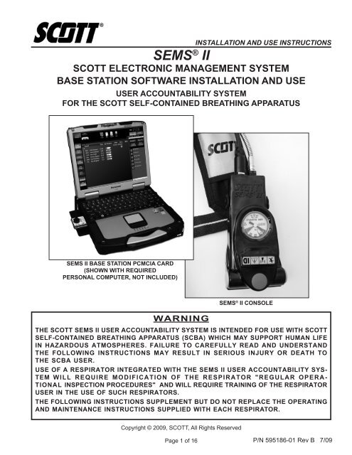 SEMS® II - Scott Safety