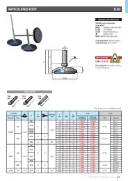 D.123 Articulated Foot - system plast