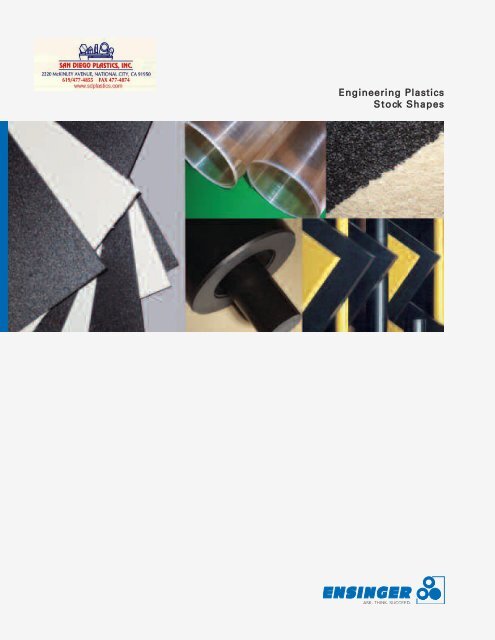 Ensinger Plastic Catalog