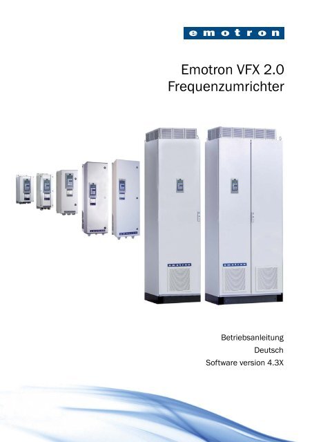 Emotron VFX 2.0 Frequenzumrichter