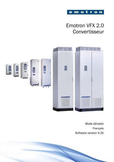 Emotron VFX 2.0 Convertisseur