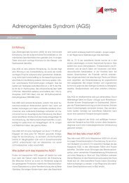 Adrenogenitales Syndrom (AGS) - Bioglobe