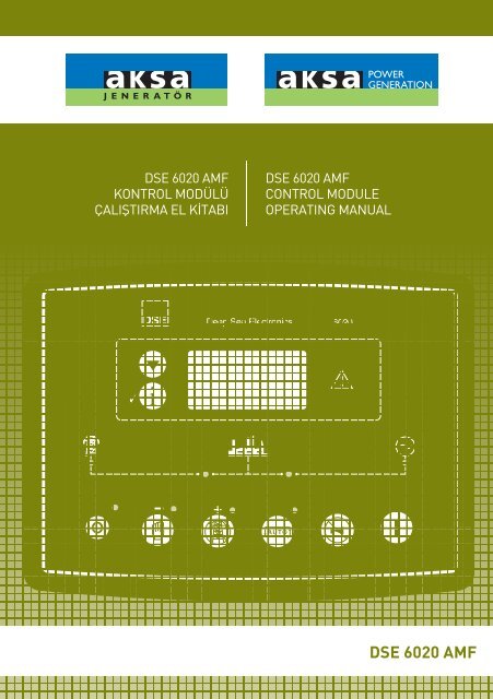 dse 6020 amf control module - Aksa