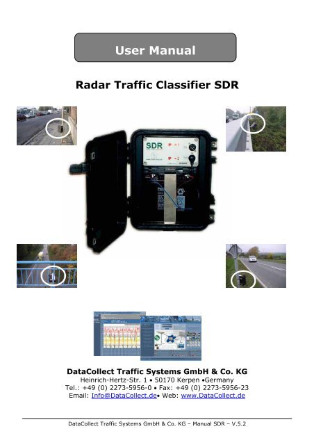 User Manual Radar Traffic Classifier SDR