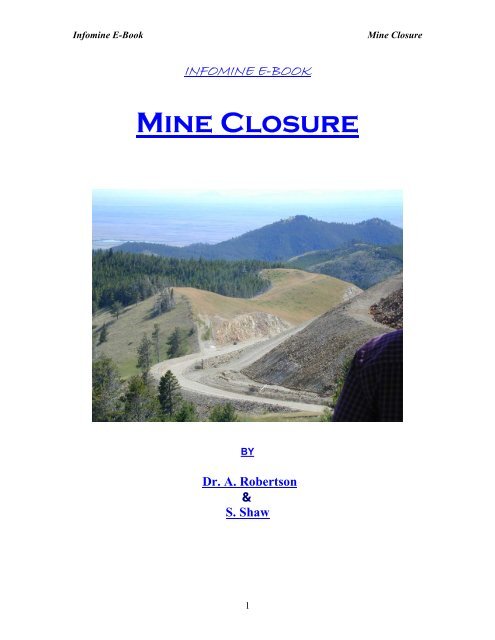 Mine Closure - InfoMine